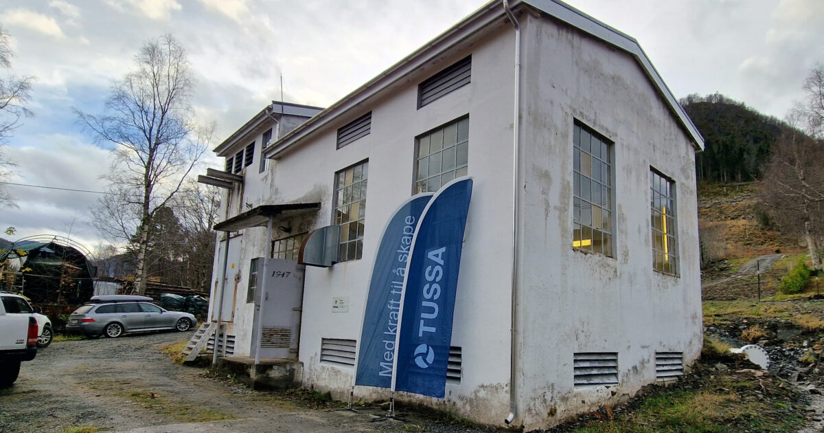 Nyopning av Nesset kraftverk - Tussa